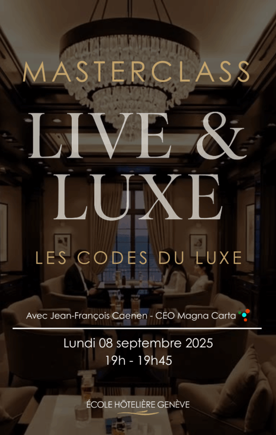 Live & luxe: the secret codes of luxury pt.1- Free Masterclass